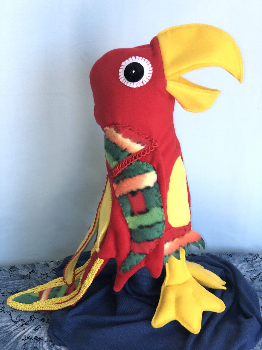 Custom Parrot Puppets – Miss Fitz Puppets